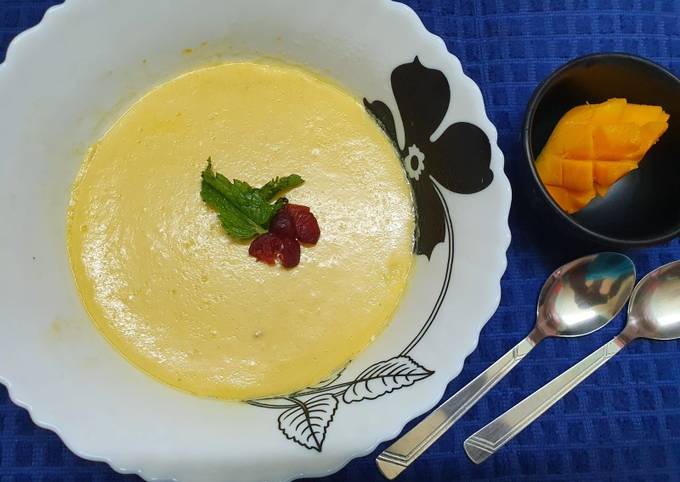Aam Doi or Mango Yogurt Recipe by Kumkum Chatterjee - Cookpad