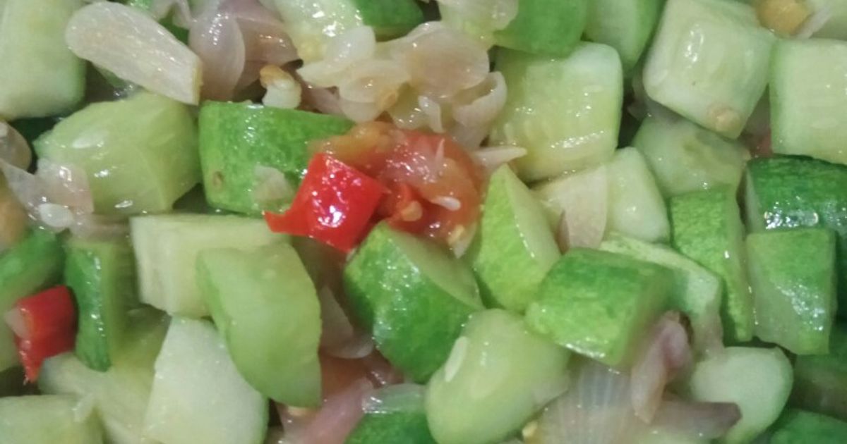 Resep 3 T: Tumis Timun Tercepat😂 oleh Dana Anggara - Cookpad