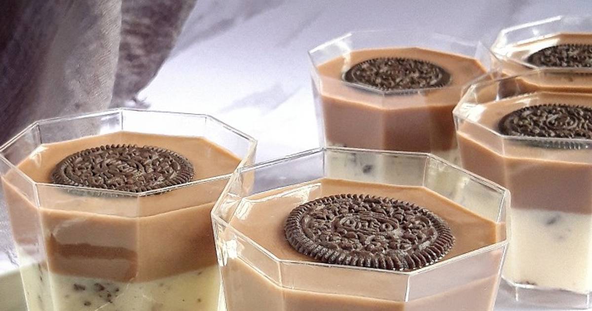 Resep (1.34) Oreo Milo Pudding oleh Kucingrabbit [ Anny ] - Cookpad
