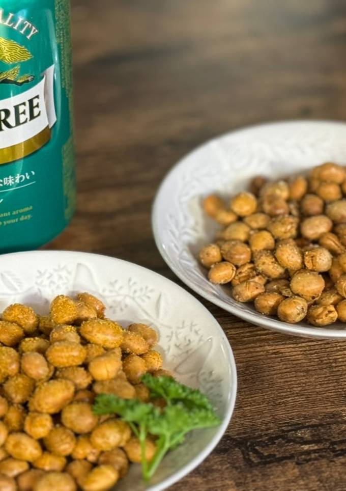 Fried Soybeans Recipe by Aunty Eiko's international cuisine experience ...