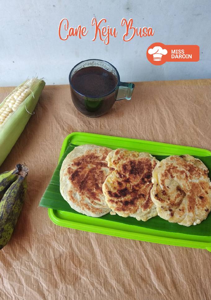 Resep Cane Keju Busa|Roti Maryam Keju, Buah & Sayur oleh Miss Daroinie ...