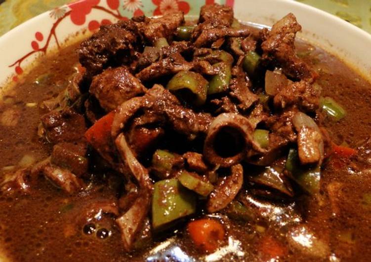 Cách Làm Món [PINOY] Dinuguan (Pork Blood Stew) của Mai Ro - Cookpad
