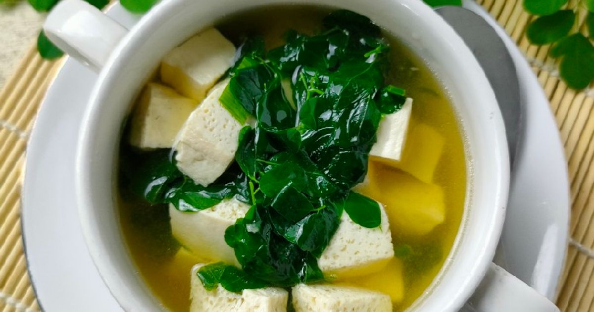 Resep Soup Tahu Daun Kelor (590) oleh Ati Agus Sapto (Mom's Firza ...