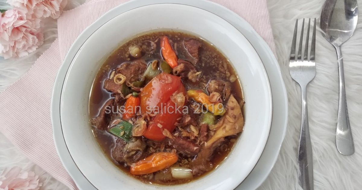 Resep Daging Sapi Kuah Kecap oleh Susan Salicka - Cookpad