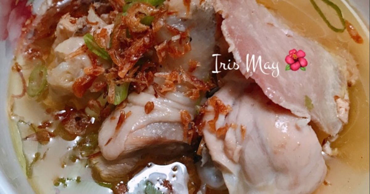 Resep Sup Shanghai oleh Iris May - Cookpad