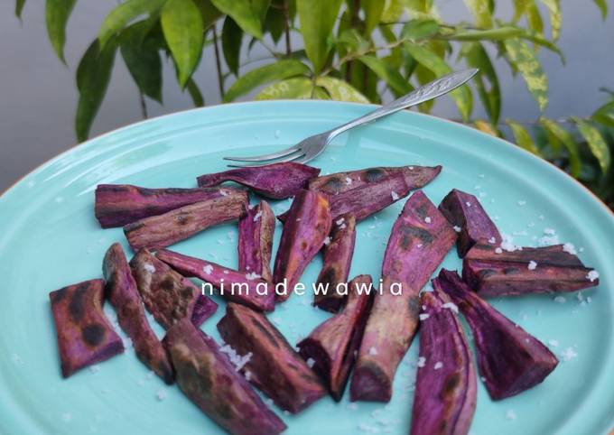 Resep Ubi Ungu Bakar oleh Wawia Ni Made - Cookpad