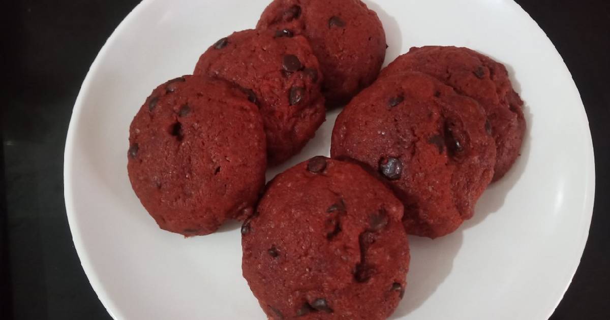 Resep Red Velvet Soft Cookies oleh Nur Ekayanti - Cookpad