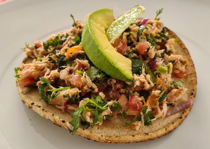 Tostadas de atún Receta de Lena T- Cookpad