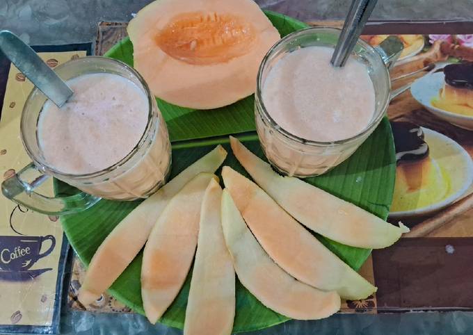 Musk Melon🍈and lemon juice (Kharbuj sharbat recipe) Recipe by Sushma ...