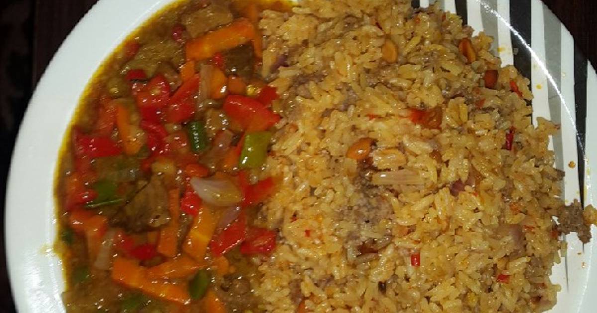 Arabian rice and curry soup Recipe by Hadiza Muhammad - Cookpad