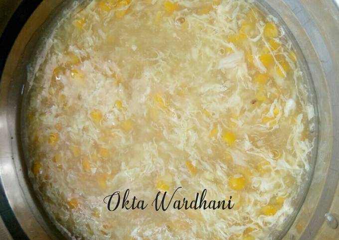 Resep Sup Jagung Oleh Oktavia Kusuma Wardhani Cookpad