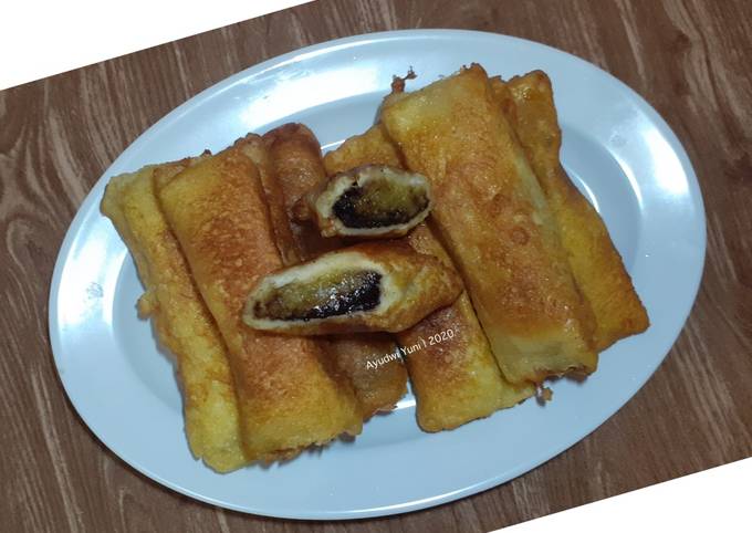 Resep Roti Gulung Pisang Cokelat Oleh Ayudwi Yuni Cookpad