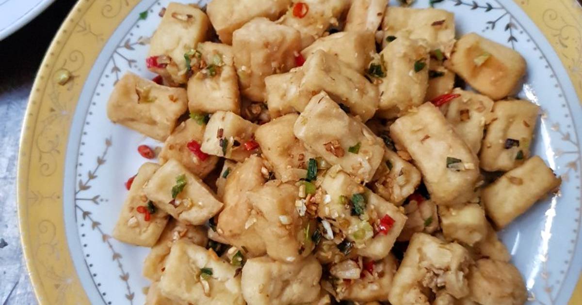 Resep 207. Tahu Cabe Garam oleh Khumairah's Kitchen - Cookpad
