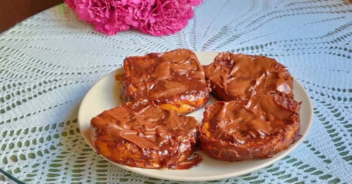 Torrijas de Nutella Receta de kikodinoblog- Cookpad