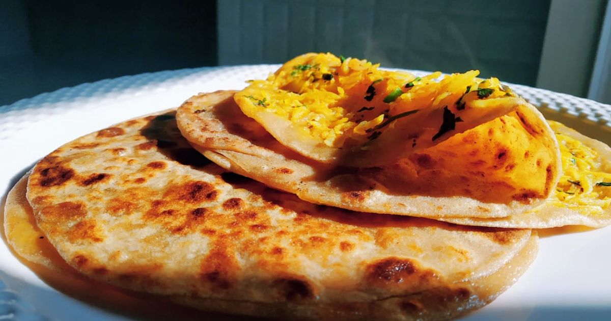 Layered Mooli Parantha Recipe by Dr. Sharda Sharma - Cookpad