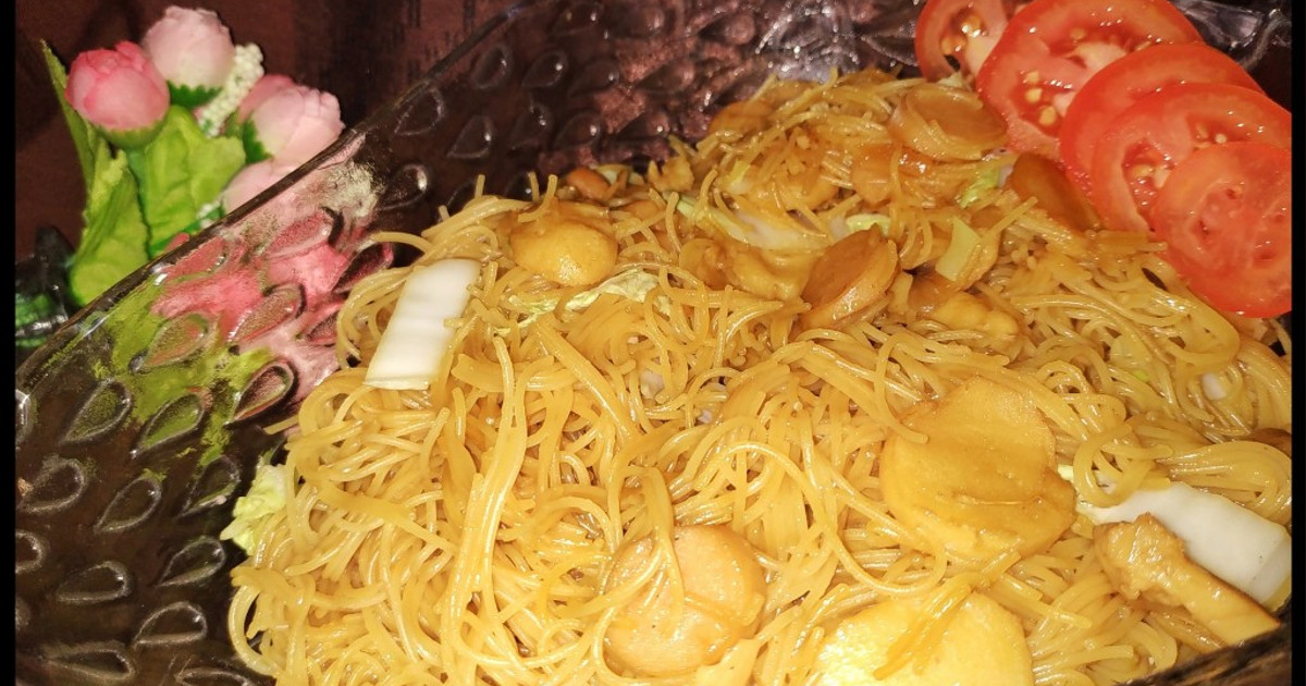 Resep Bihun Goreng Bakso Sosis oleh Fauzi Ayu Raeratri - Cookpad