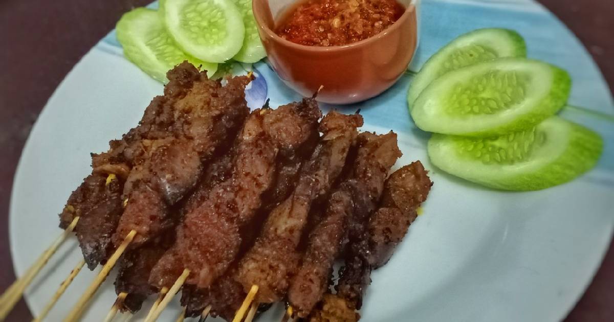 Resep Sate ati ampela ayam oleh Fieny - Cookpad