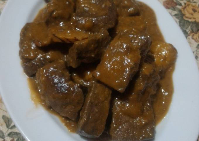 Resep Terik ati sapi khas solo oleh listiantinipharjanti puji - Cookpad