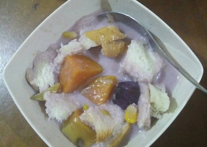 Resep Kolak Ungu Roti Tawar oleh Dapoer Uma Alshanum - Cookpad