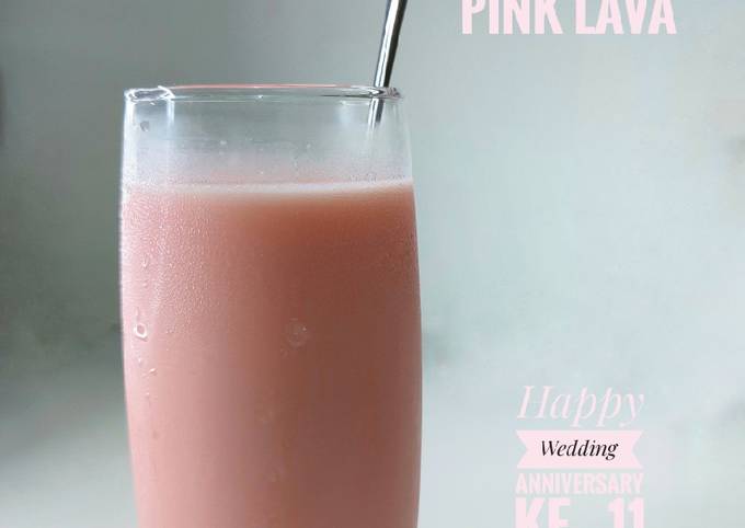 Resep Es Pink Lava Spesial oleh Griya Syar'i - Cookpad