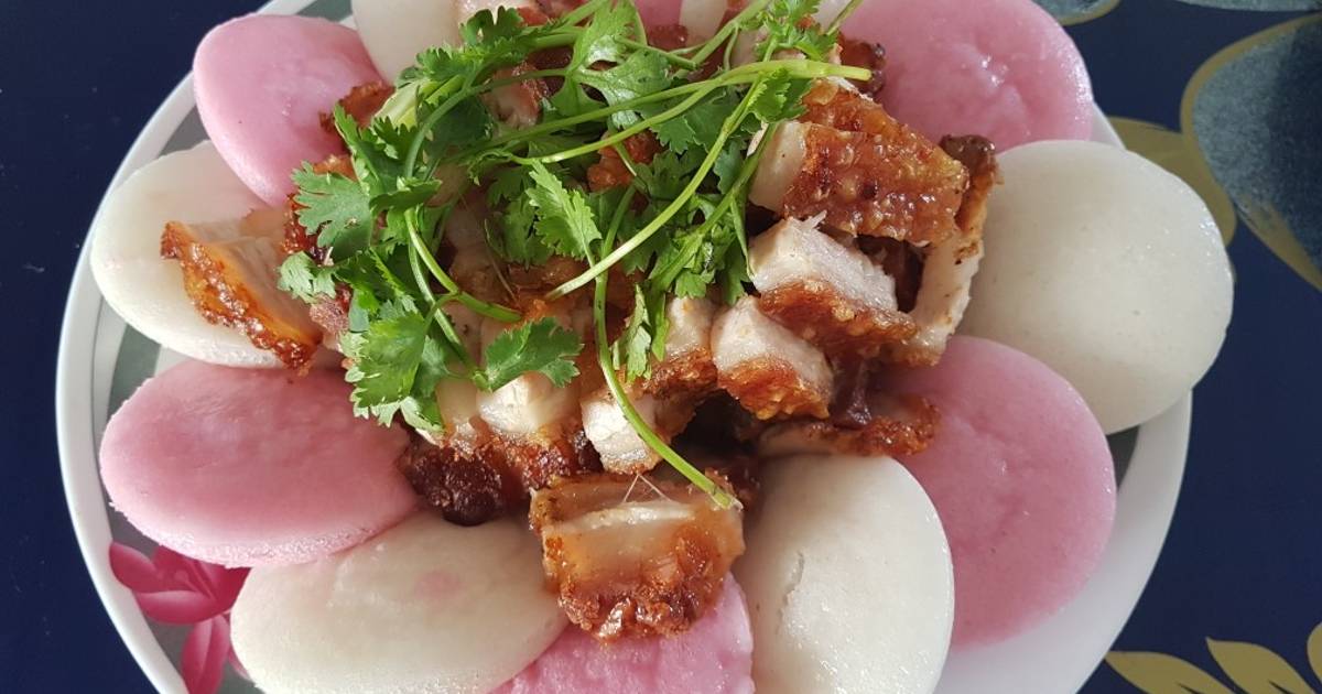 Cách Làm Món SP.0152 - Bánh Bò Xốp Ăn Kèm Heo Quay Da Giòn của Sơn ...