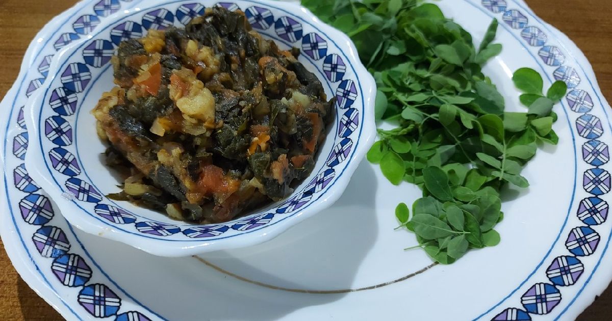Moringa Leaves Sabji Recipe by Shaila Pai - Cookpad