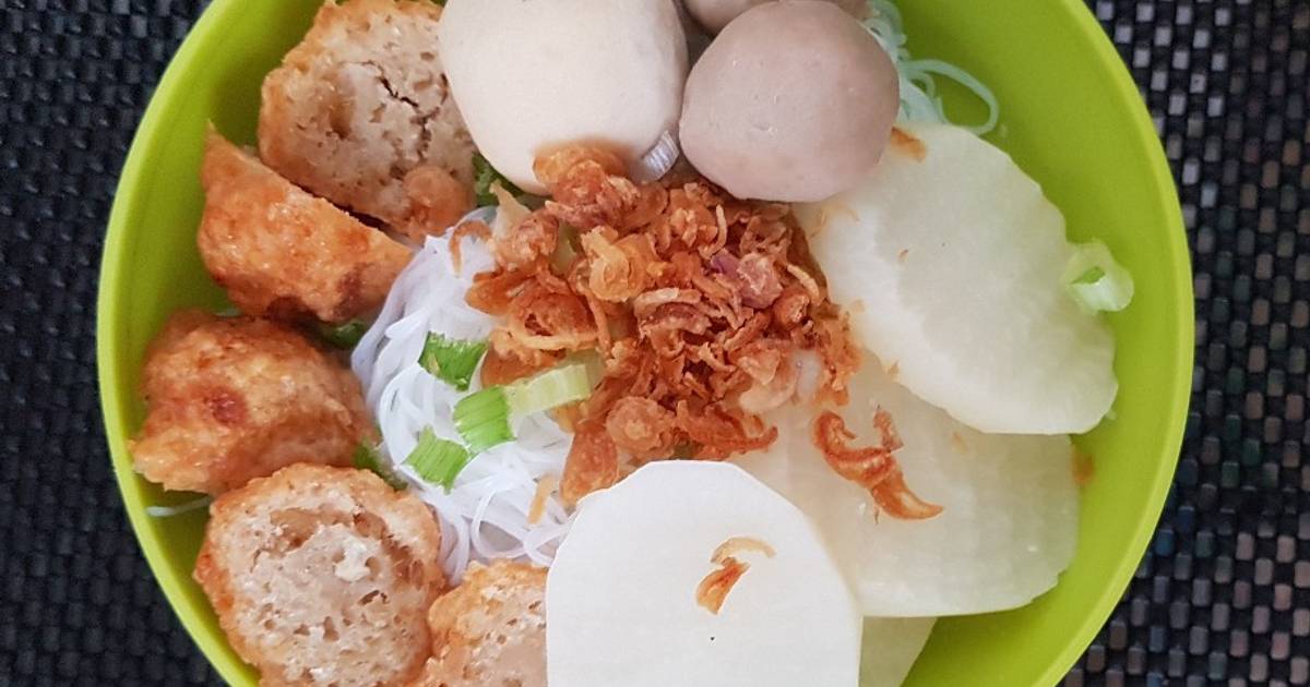 Resep Bakso kuah oleh mey mey - Cookpad