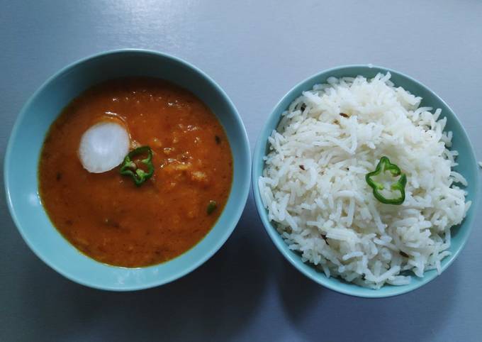 Toor Dal Fry - Jeera Rice😋 Recipe by Anoli Vinchhi - Cookpad