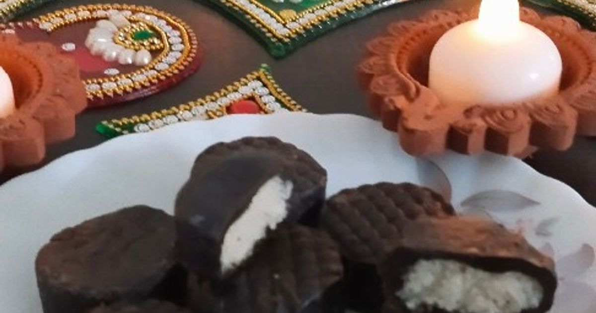 Rajvi Bhalodi દ્વારા રેસીપી બાઉન્ટી બોલ્સ (Bounty Balls Recipe In ...