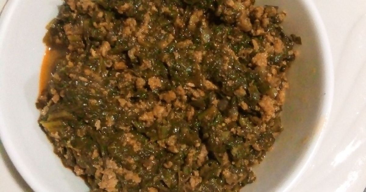 Palak Qeemah Recipe by Wajiha Zafar - Cookpad