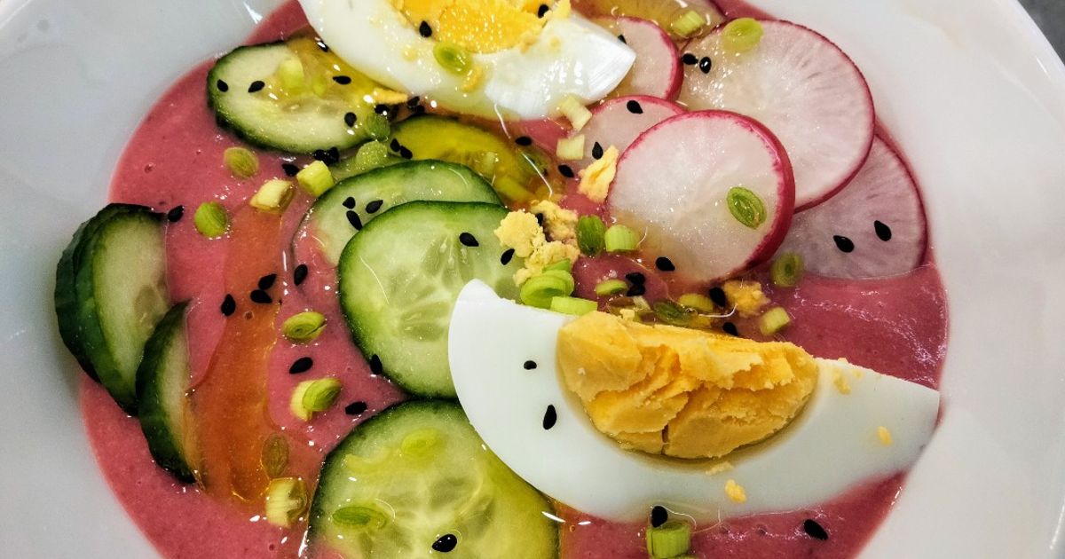 Mi Chlodnik O Sopa De Remolacha Polaca Receta de Miguelo Ferrer ...