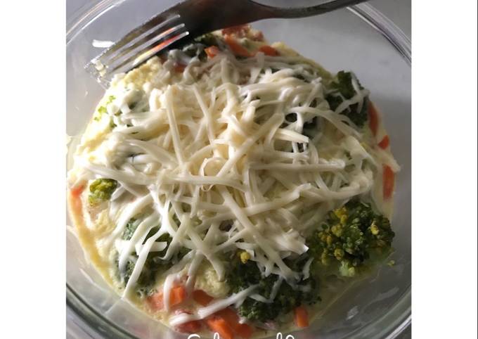 Resep Tim telur sayuran oleh Silvi Yah - Cookpad