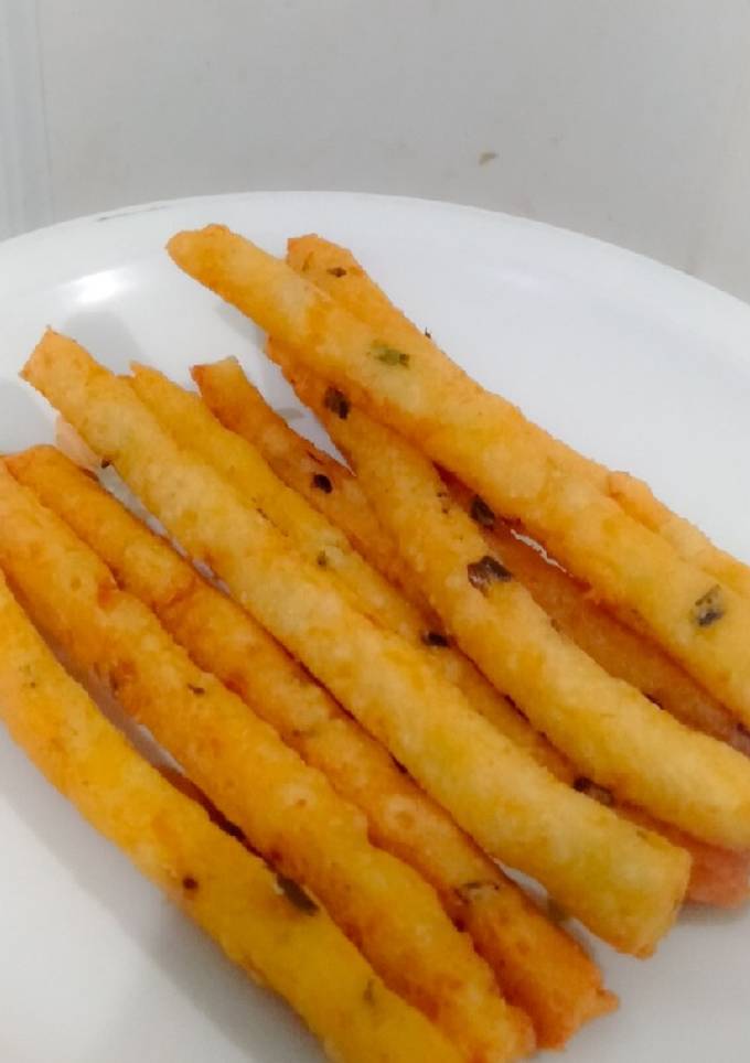 Resep Stick Kentang Keju Crispy oleh Naufalia Salmadina - Cookpad