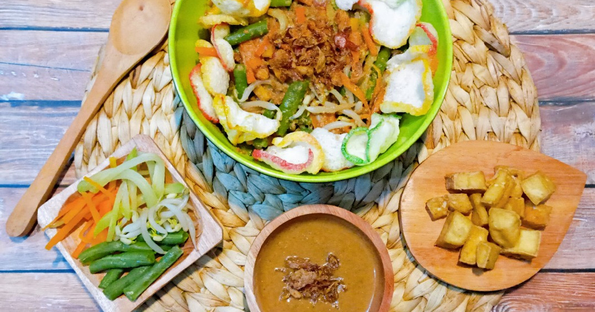 Resep Pecel Sayur Simple Praktis oleh Ummu Uwais - Cookpad