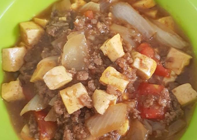 Resep Tumis Tahu Daging Giling Simple oleh Simple Cook - Cookpad
