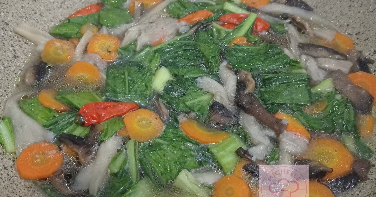 Resep Sup Jamur Sehat oleh Michelle Little Kitchen - Cookpad