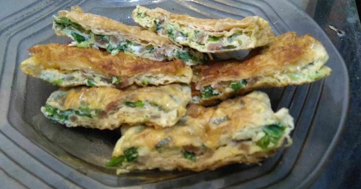Resep martabak telur daging asap rumahan enak dan mudah - Cookpad