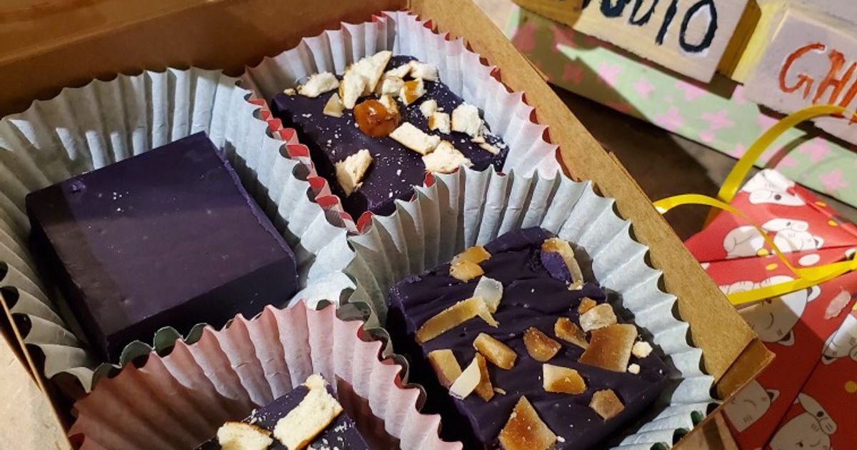Ube Fudge Recipe By Elica
