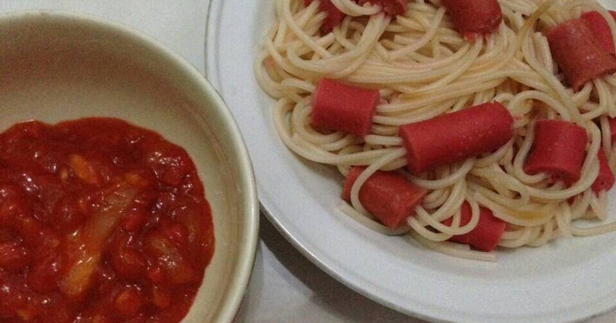 Resep Sosis Spaghetti oleh Ulfa Affisa - Cookpad
