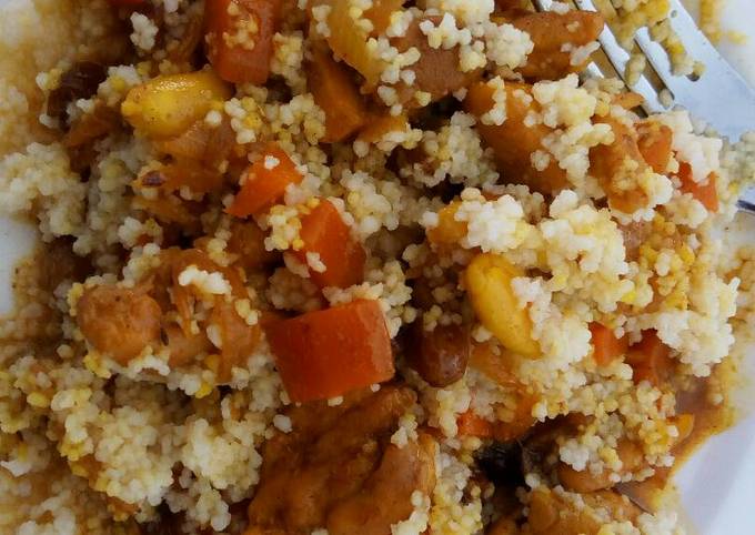 Pollo con cuscús Receta de marinafdez- Cookpad