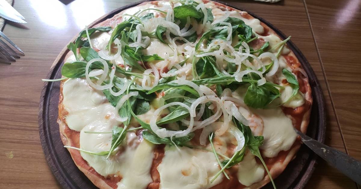 Pizza rápida con pascualina Receta de kary- Cookpad