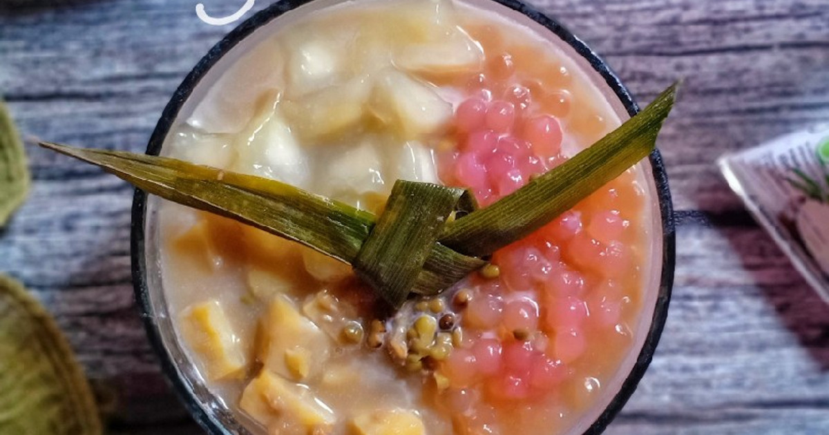 Resep Kolak Cindua Dalimo Kacang Hijau oleh Oknisa Carolina - Cookpad