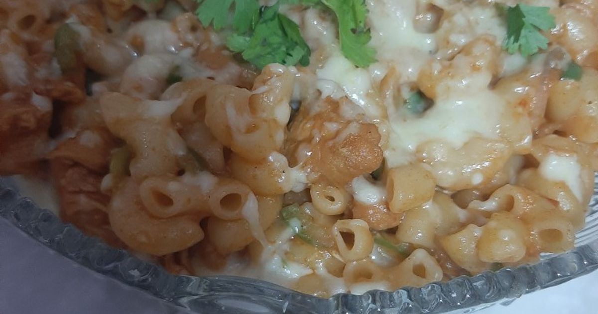 Cheesy Macroni Recipe by Urooj Furqan - Cookpad