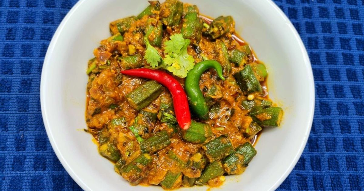 Dahi Bhindi Recipe by Kumkum Chatterjee - Cookpad