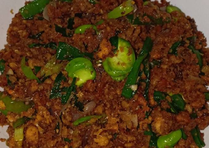 Resep Oncom goreng simpel oleh Vi Vi Mvi - Cookpad
