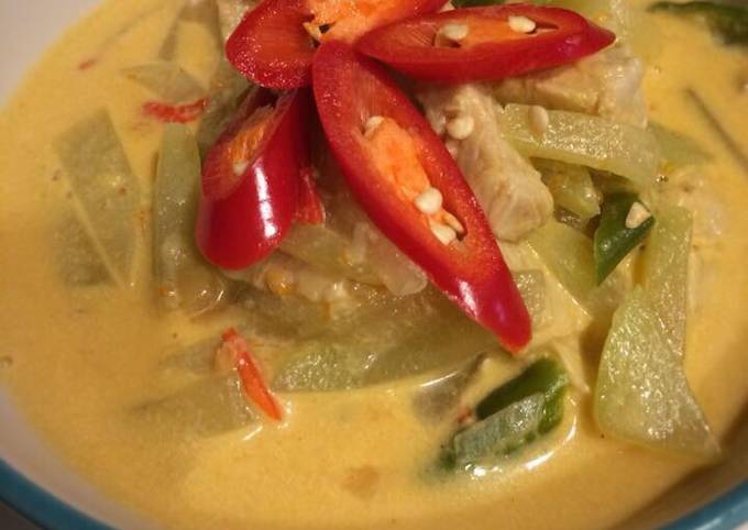Resep Lodeh labu siam dan tempe oleh Lala - Cookpad