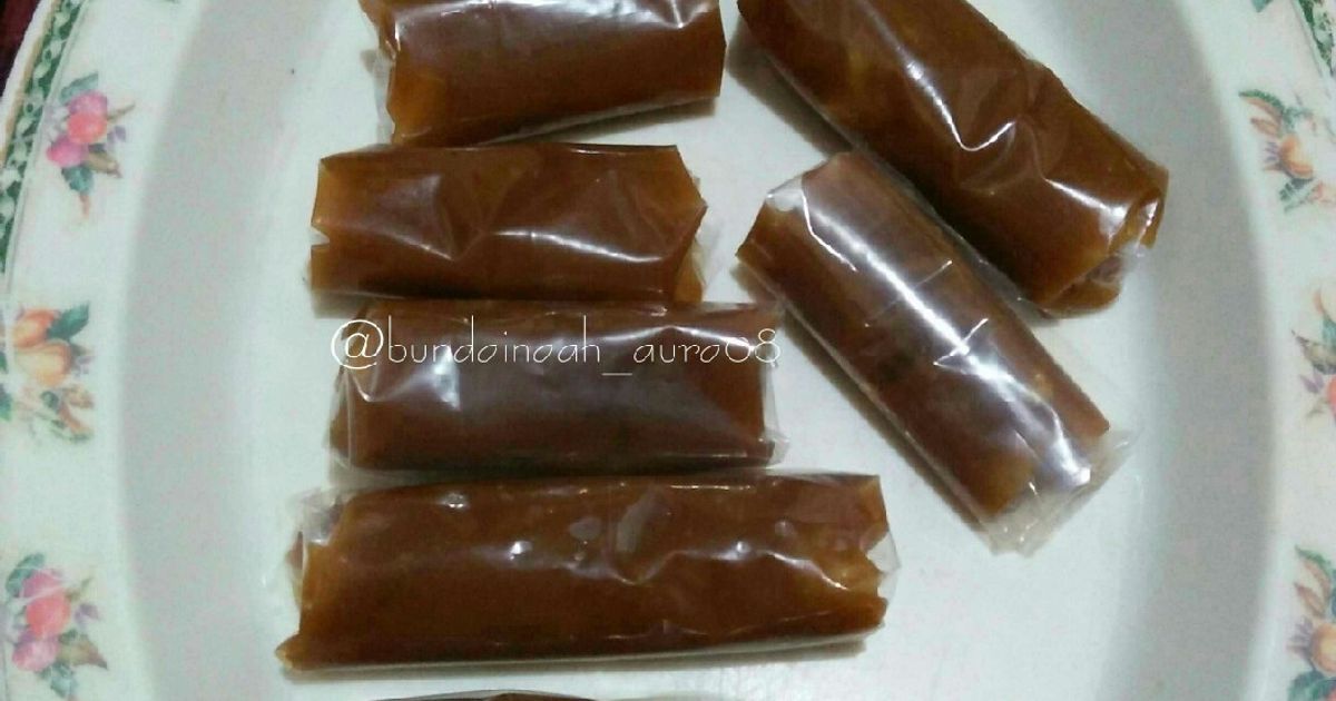 Resep Dodol Ketan Rasa Durian oleh Bundaindah_aura08 - Cookpad