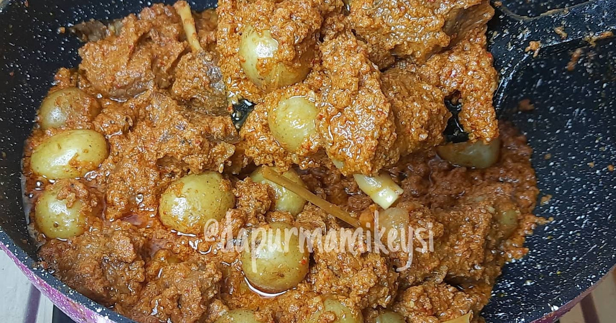 Resep Kalio Daging Sapi Khas Padang oleh Ziana Zahim (Dapur Mami Keysi ...