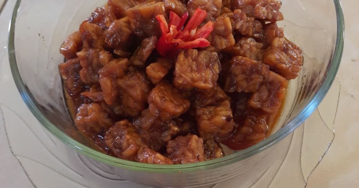 Resep Tempe Hitam Manis oleh endang - Cookpad