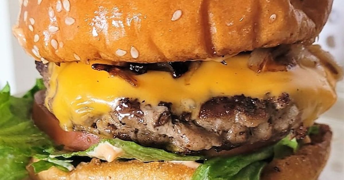 The Ultimate Beef Bomb Burger Recipe By Aroob's Family Table